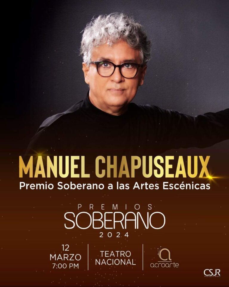 Acroarte otorgará el Soberano a las Artes Escénicas a Manuel Chapuseaux ...